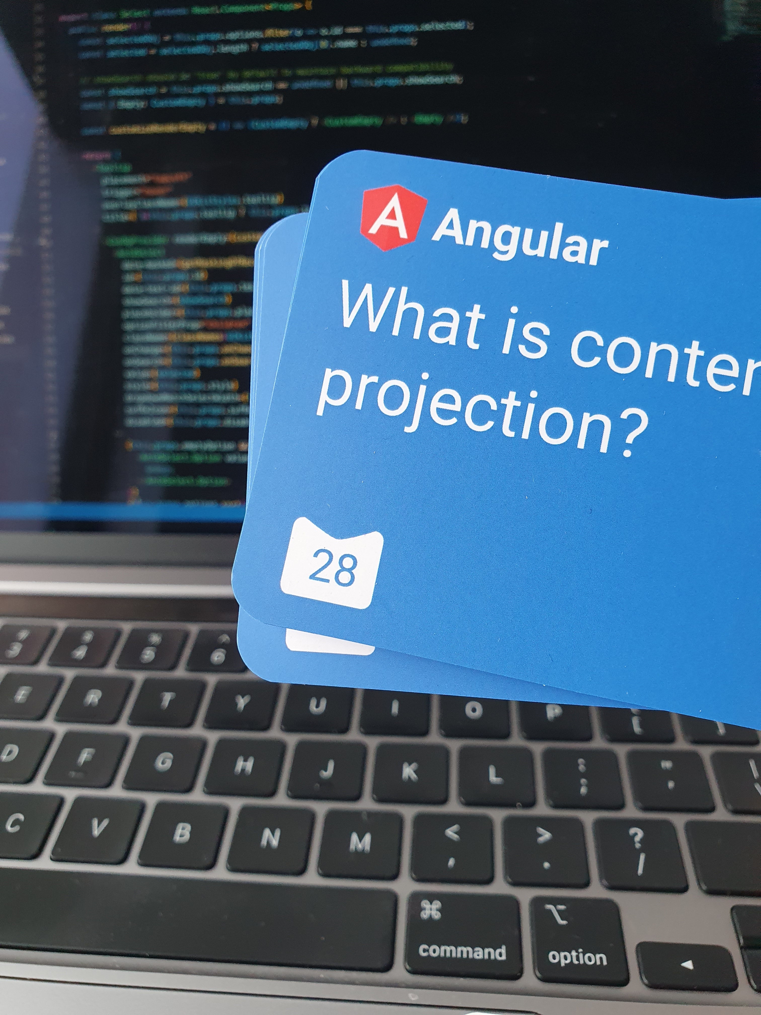 Flip Cards for Programmers - JavaScript, React, Angular and more!